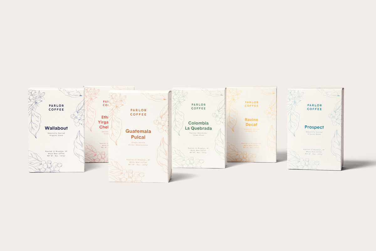 Refreshed Roasted Coffee Menu – Parlor Coffee